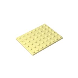 Пластина Lego 6x8, Цвет: 029