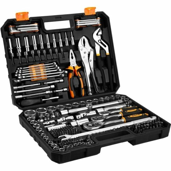 Набор инструментов для дома и авто в кейсе Deko DKMT213 (083-2010)