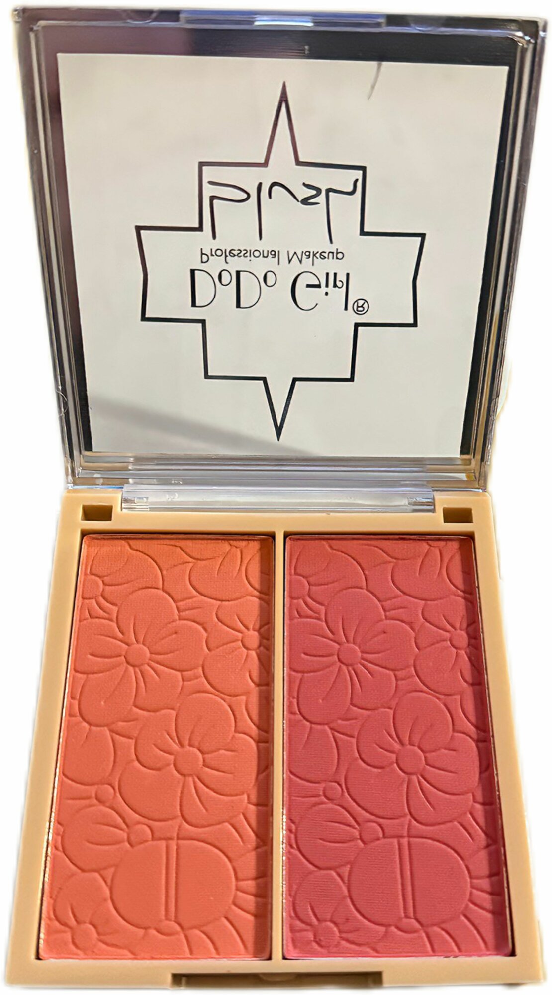 DoDo Girl Румяна для лица сухие матовые 2 цвета, ТОН 04