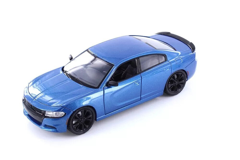 Модель коллекционная MOTORMAX Dodge charger sxt 2023 blue / додж чарджер синий
