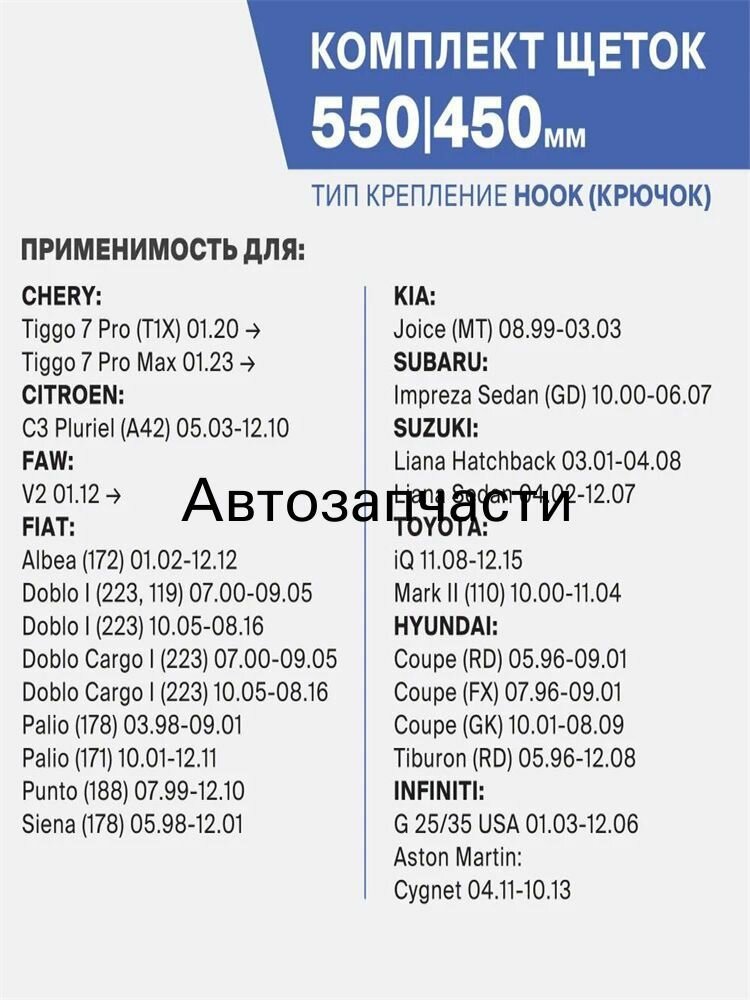 Щетка стеклоочистителя