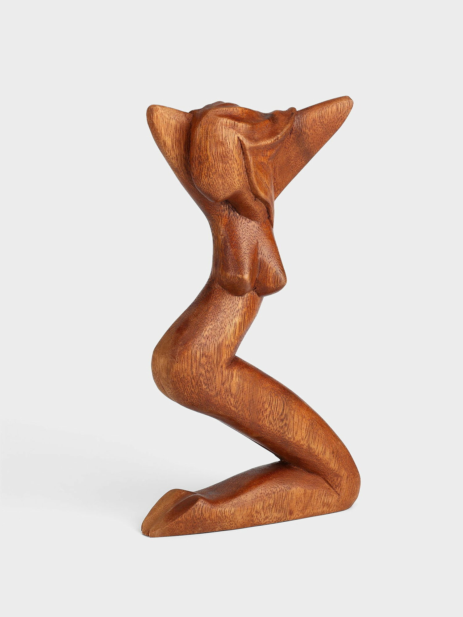 Абстракция "Красота" дерево Суар, 14х4х25 см, размер упаковки: 4 x 25 x 14 см.