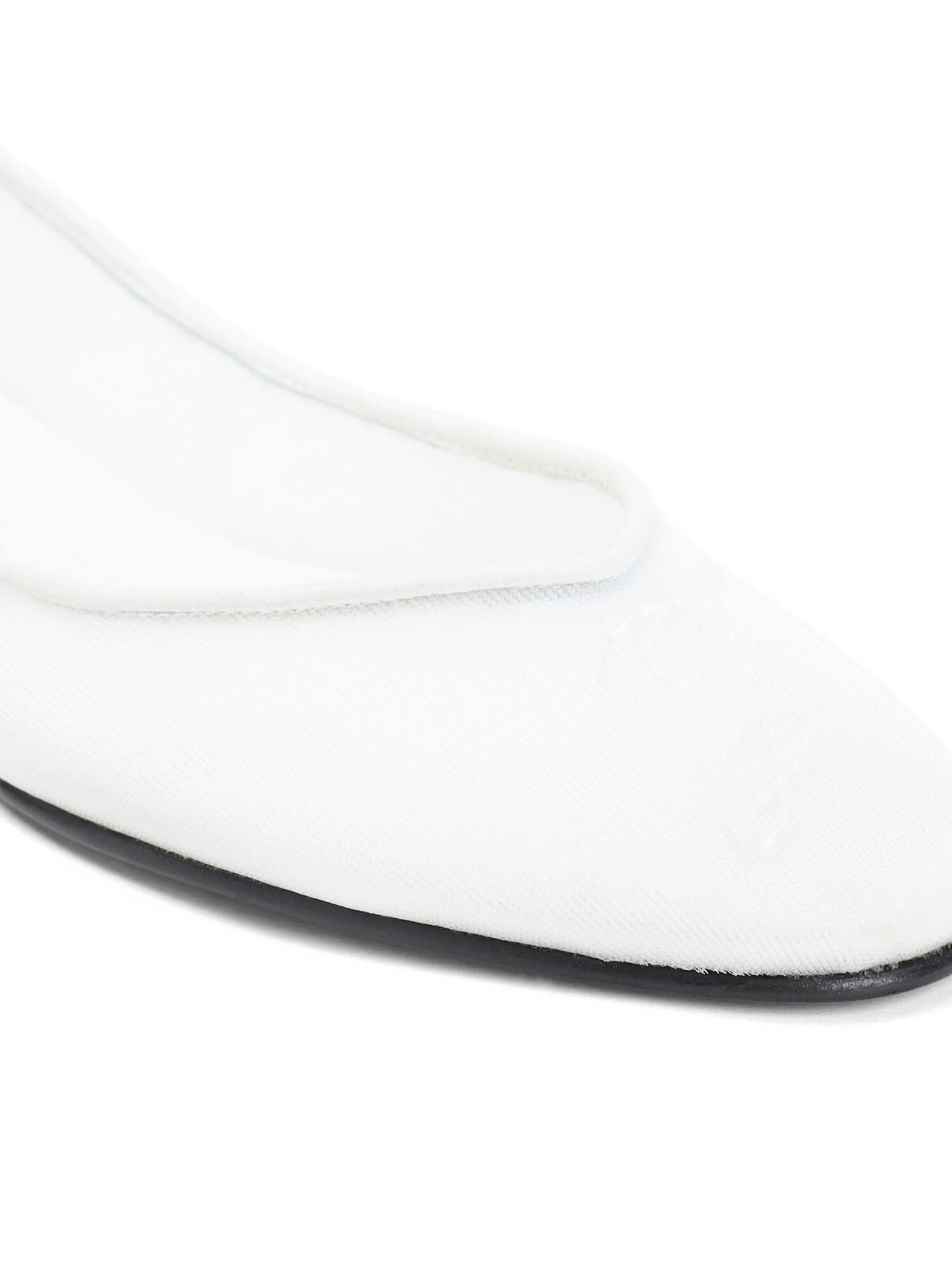 Балетки Jacquemus Pointed ballet flats, размер 41, white — фото 1