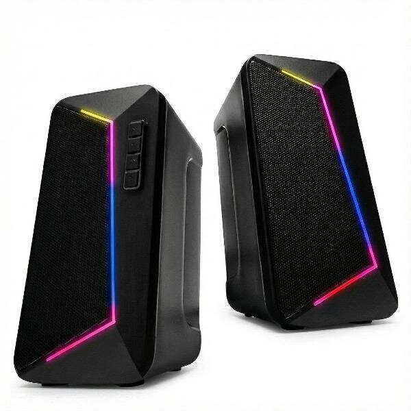 Колонки компьютерные 2.0 BlackRed T16 Black