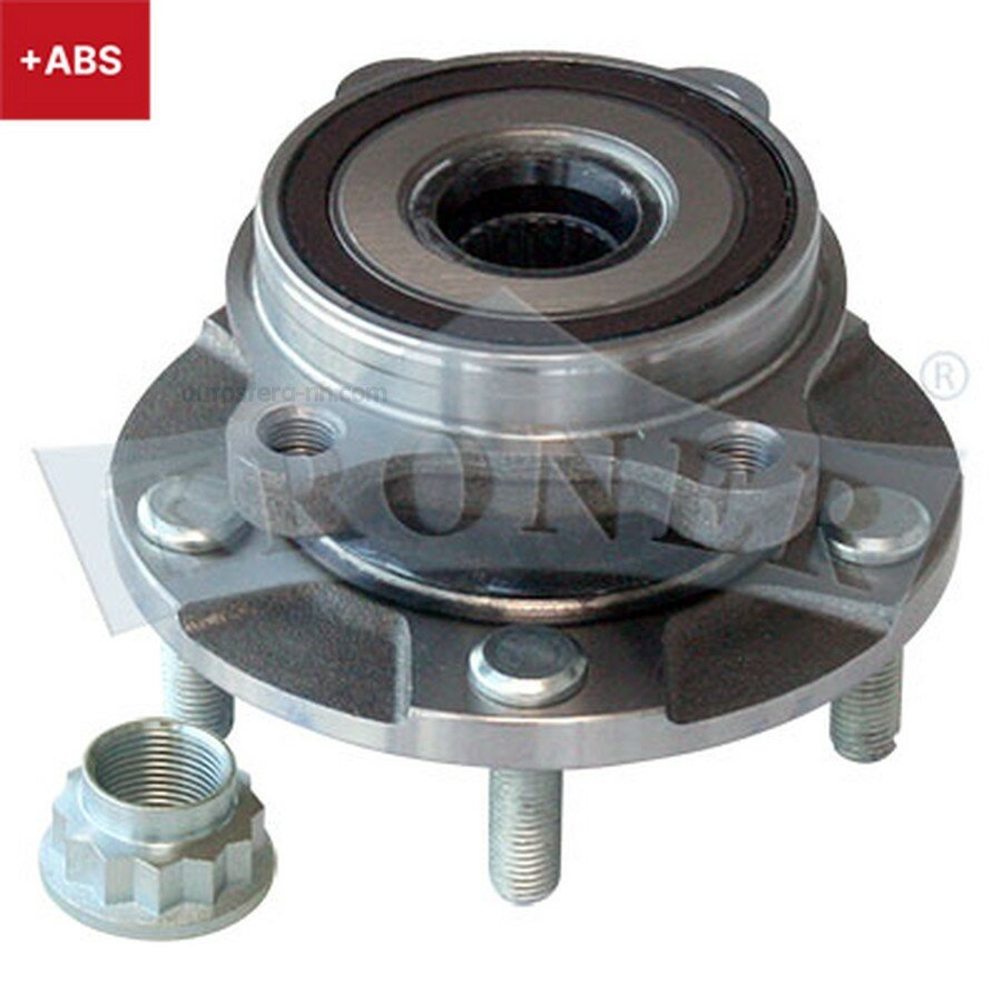 KRONER K151874 ступица С подшип. В сборе TOYOTA AURIS (07-) (перед.) D=139 С ABS (K151874) KRONER