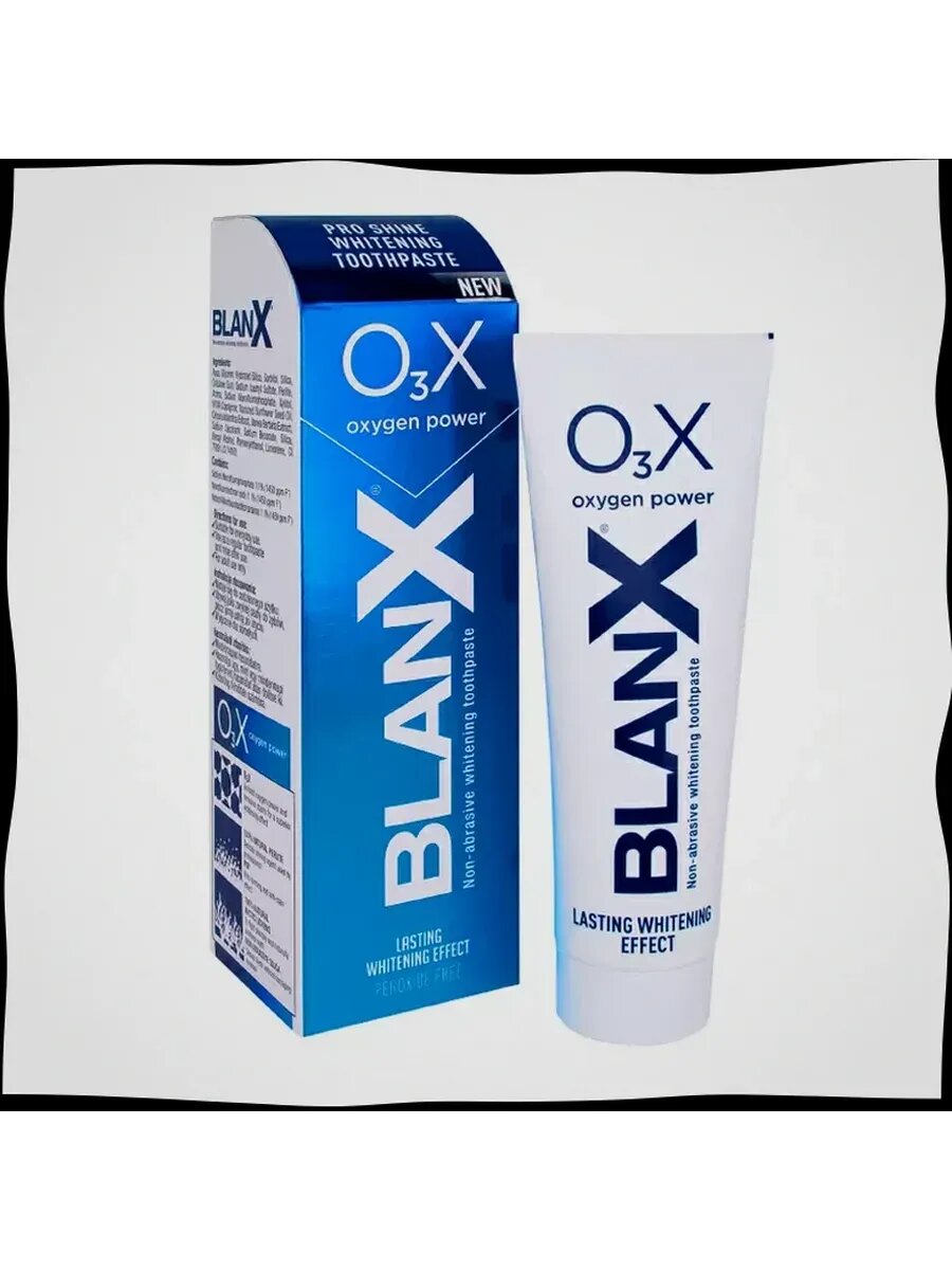 BLANX O3X Professional Toothpaste Зубная паста O3X Pro 75 мл
