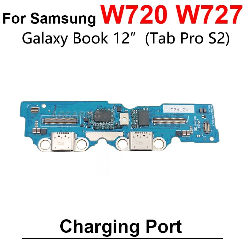 Для Samsung Galaxy Tab Pro S2 W720 W727 Book 12 "SM-W727V порт зарядки зарядное устройство док-станция гибкие запасные части