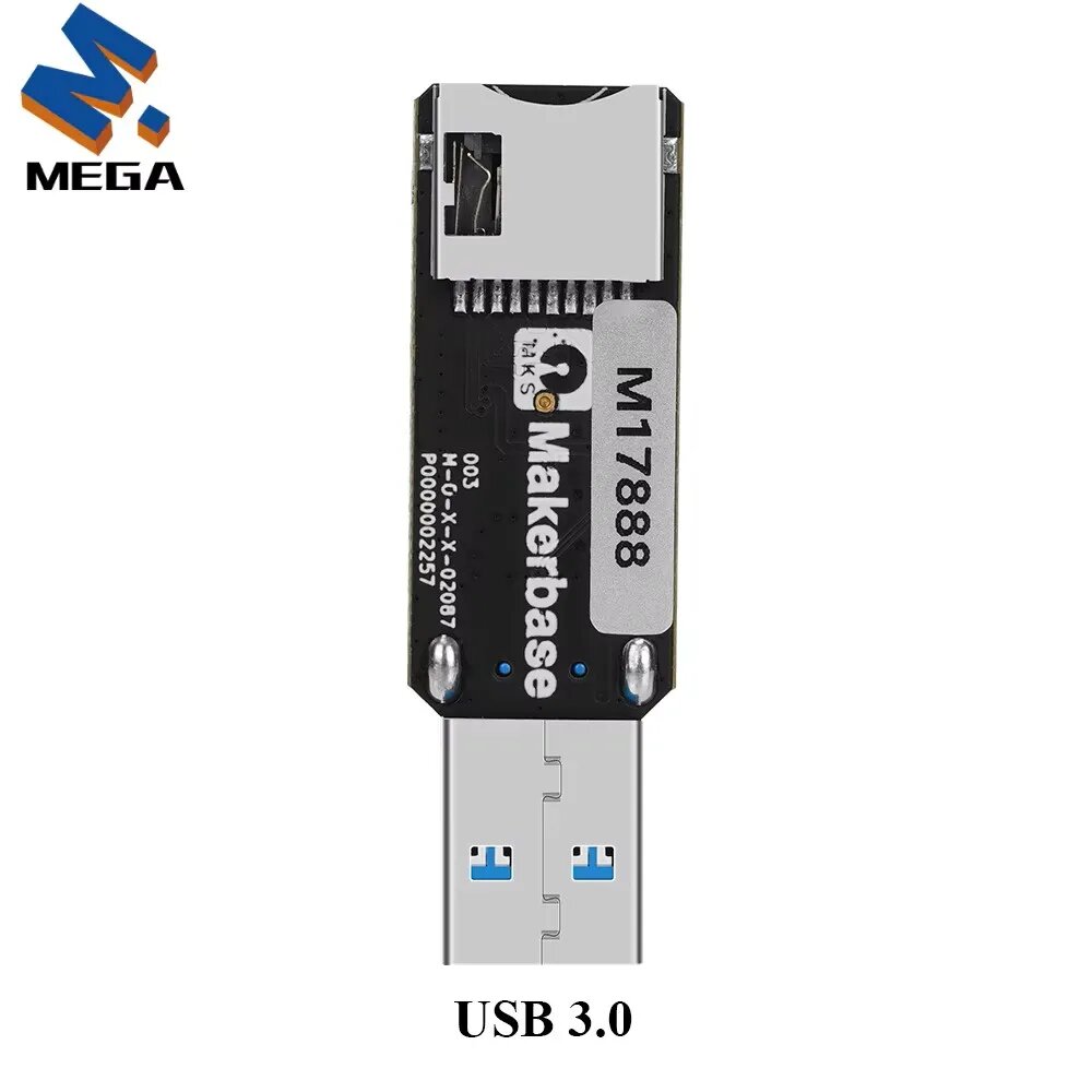 Для Elegoo Neptune 4 Makebase MKS EMMC-ADAPTER V2 USB 3,0 Обновление хранения карт 1Pc, MKS USB 3.0
