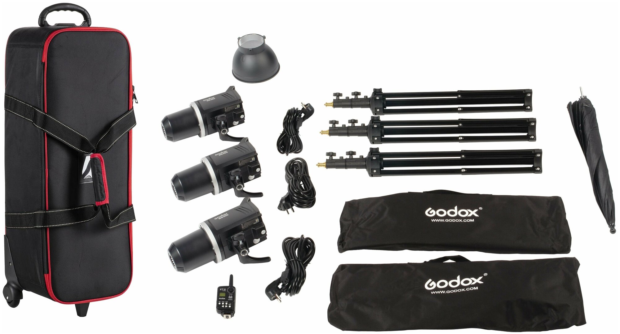 Комплект студийного света Godox MS300-D, 3х300 Дж — купить в интернет ...
