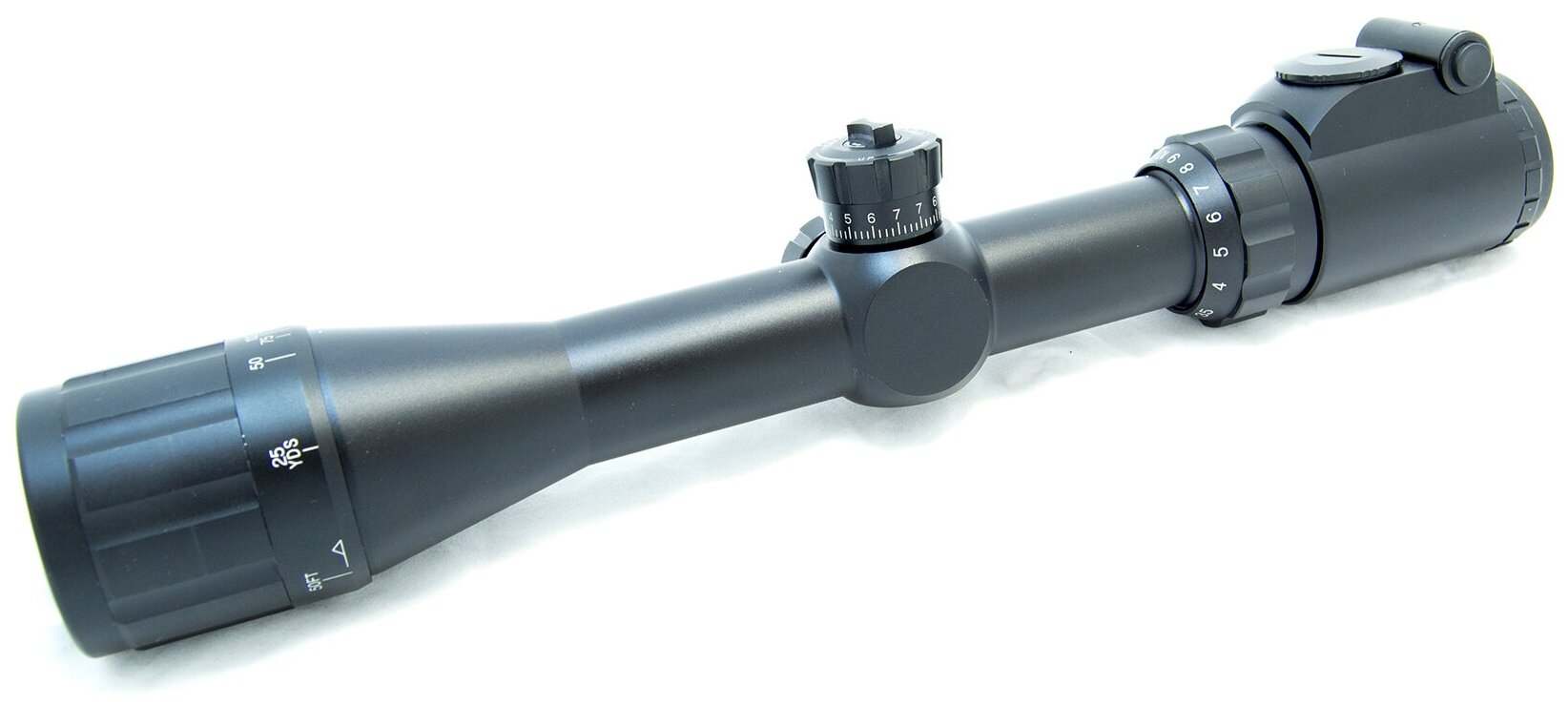 Оптический прицел Combat 2.5-10x40 AOEG (2-х цв. подсветка MilDot - красная и синяя)