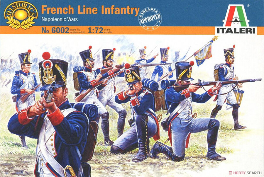 6002ИТ Солдатики FRENCH LINE INFANTRY (1815)