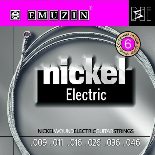 Струны для электрогитары Emuzin Nickel Electric 6N 9-46 9-46