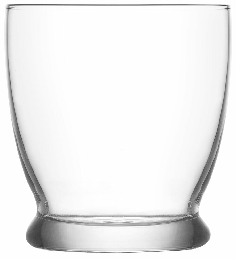 Стакан LAV "ROMA", стекло, бесцветный, для воды/коктейлей, 295 мл