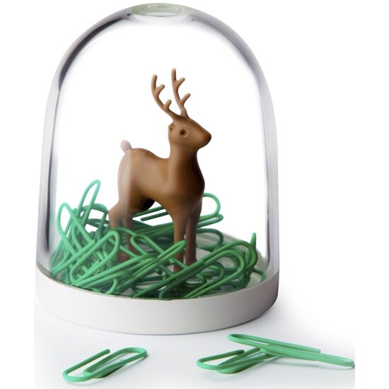 Qualy Держатель для скрепок Deer in the forest