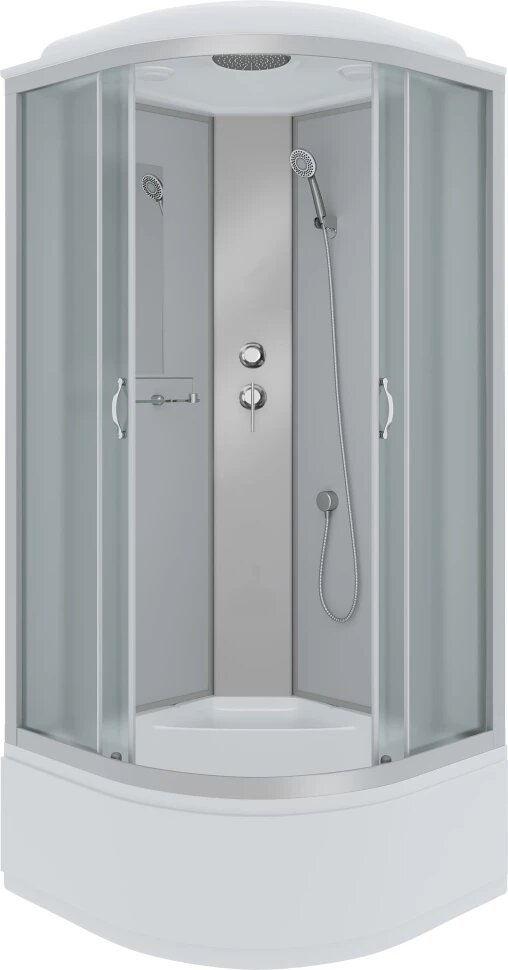 Душевая кабина 90x90x215 см Niagara NG-2308-14 матовое