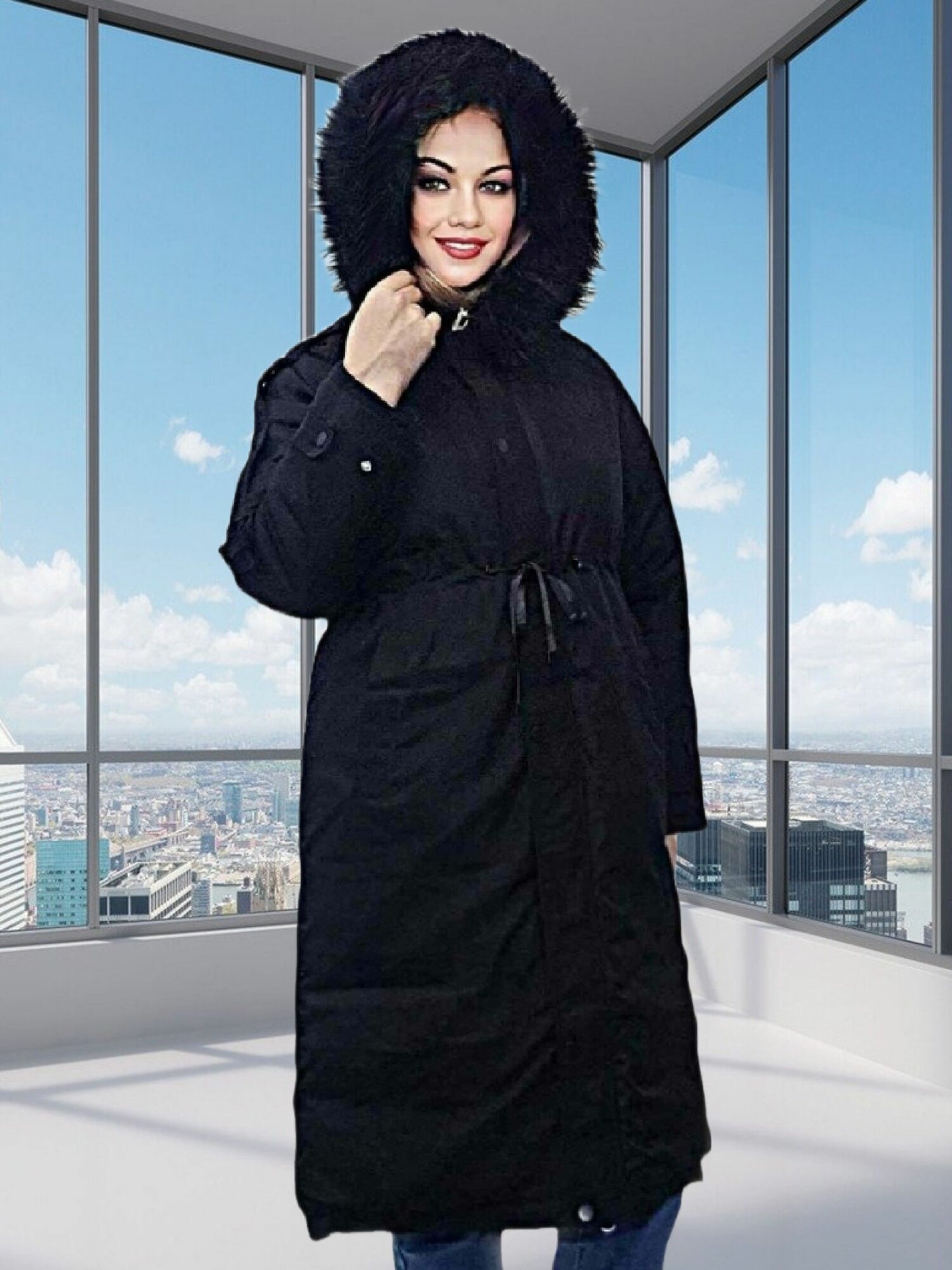 Пуховик  Осень-зима 2024