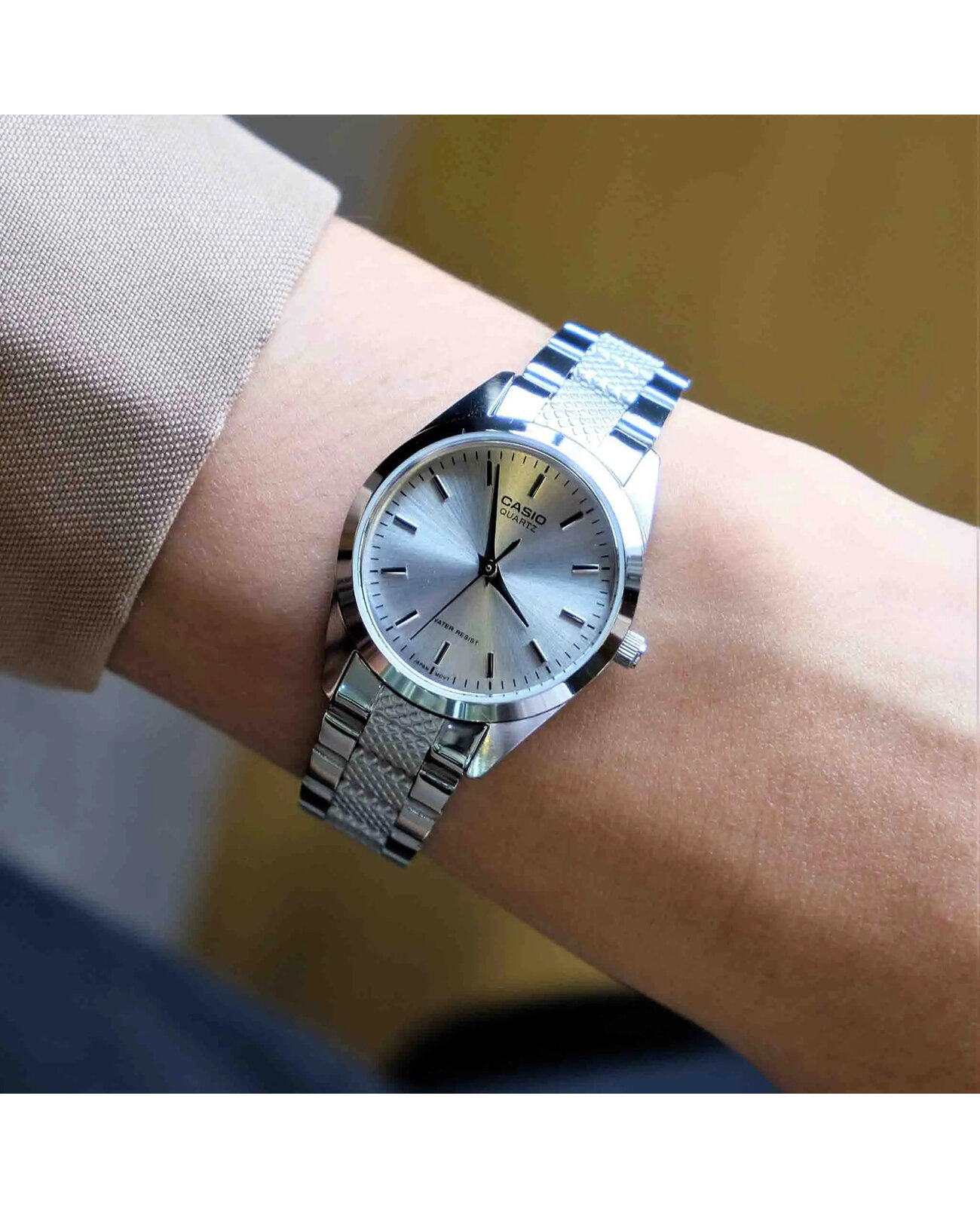 Наручные часы CASIO Collection, серебряный — фото 1