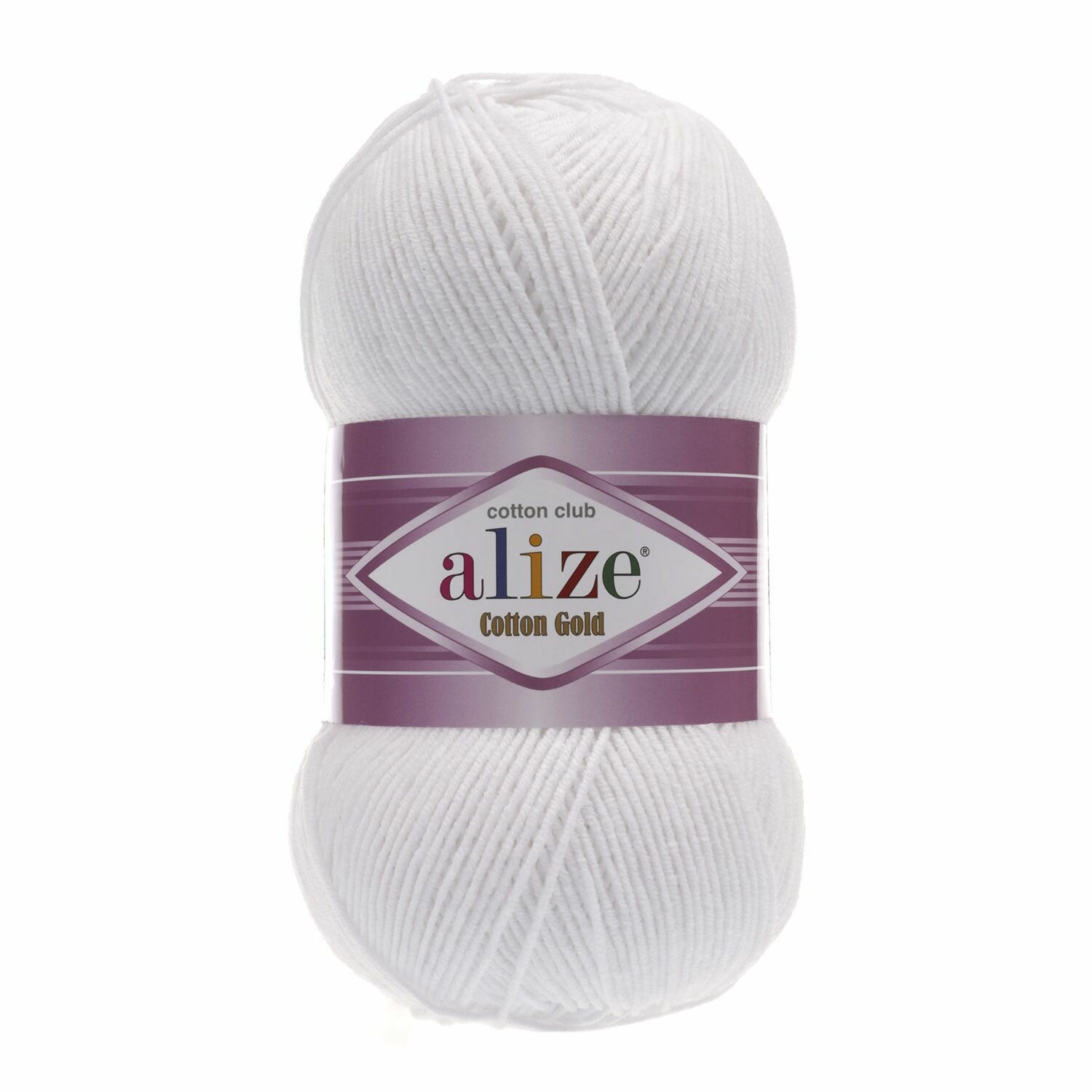 Пряжа ALIZE Cotton Gold (5 моточков-100гр.) №55, 55% хлопок 45% акрил