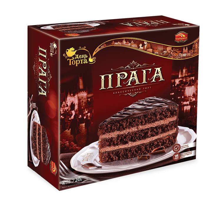 Торт Черемушки, Прага 720 гр