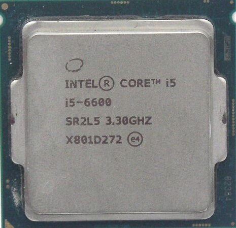 Процессор Intel Core i5-6600 3.3, 3.9, Ghz, Socket 1151/6Mb/4x Core/HD530, SR2L5