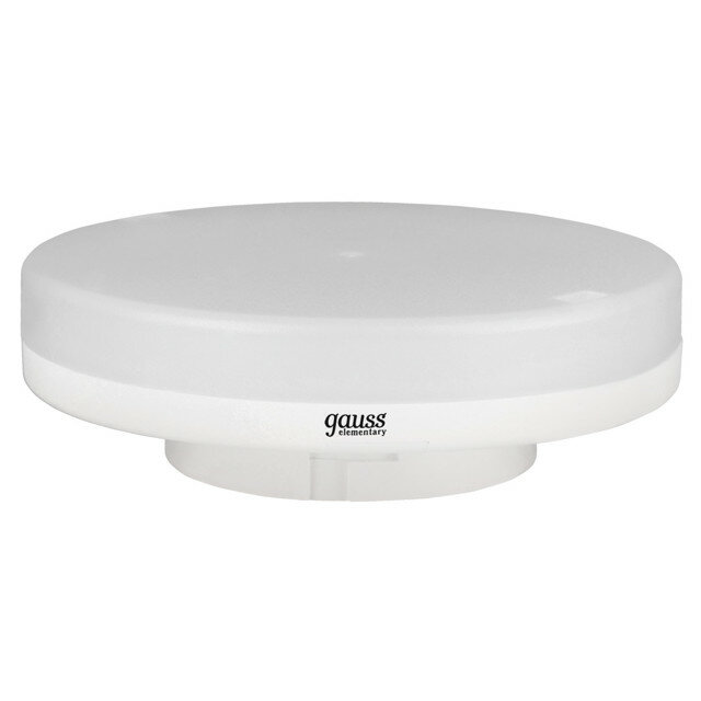 GAUSS Elementary 9W GX53 LED лампа 680 лм 4100K для GX53 потолочных светильников