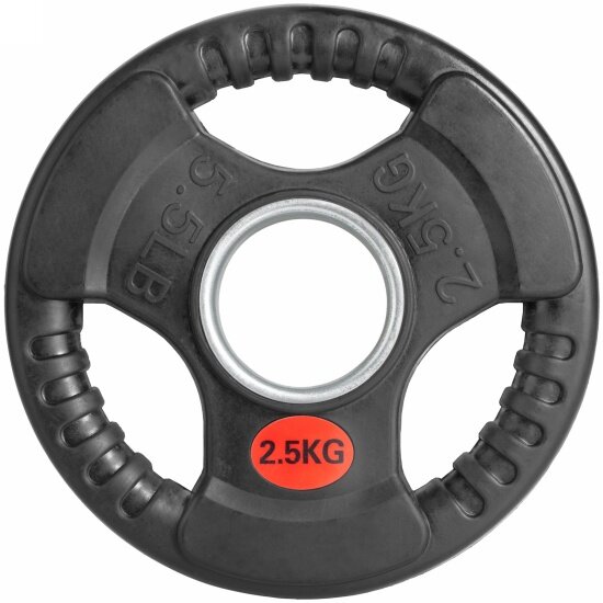 Диск обрезиненный Victoryfit 51 мм. 2,5 кг