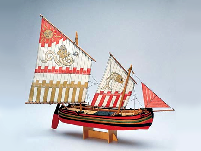 Набор для постройки моделей корабля TRABACCOLO. Масштаб 1:32