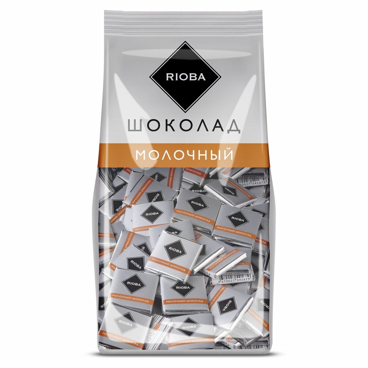 Rioba/ Шоколад молочный, 5 г х 160 шт, 800 г