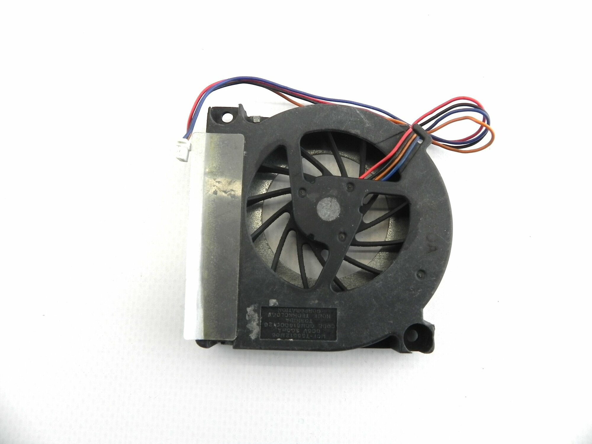 Вентилятор (кулер) охлаждения процессора для Toshiba U200 U205 M35 M30 M15 M10 4 pin MCF-TS6512M05