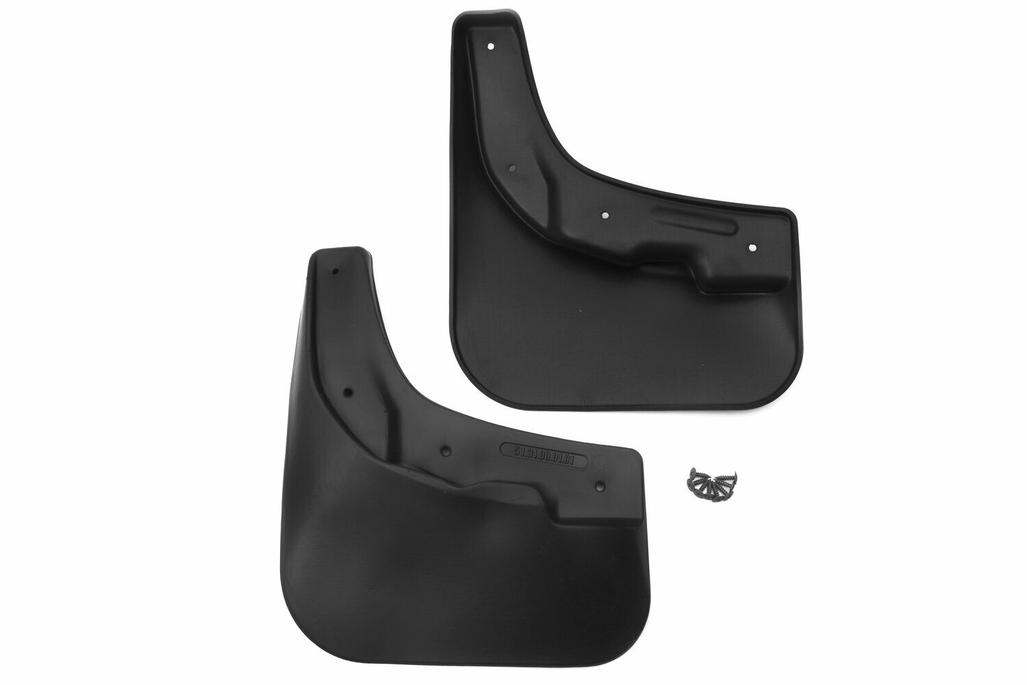 Брызговики передние VW Touareg 2010-2014, кроссовер(optimum) в пакете FROSCH. NLF.51.31. F13