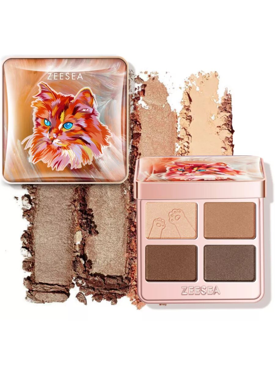 Тени для век Tipsy Kitty Eyeshadow Quad тон 06