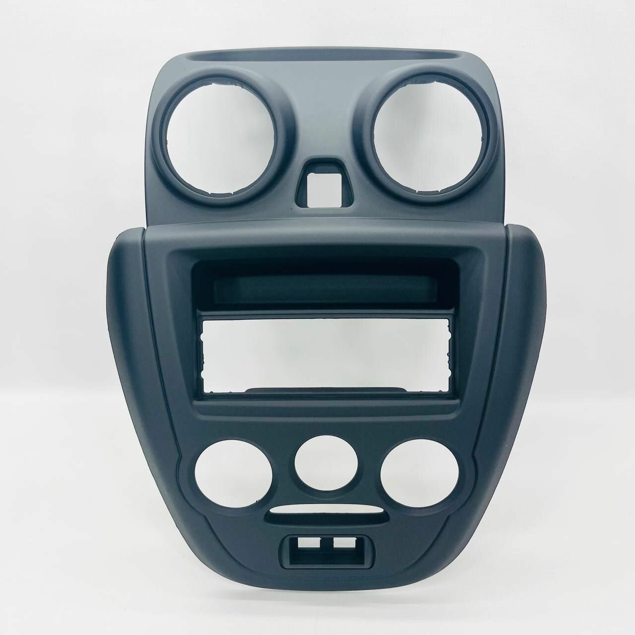 Центральная консоль панели приборов Lada Granta / ВАЗ 2190 (1 DIN, матовая, штатная)