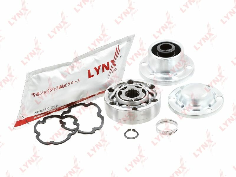 ШРУС карданного вала LYNXauto CI-3817. Для: Volvo, Вольво, S40 II 2.5 04> / S60 I 2.5 03> / XC70 2.4 02-07 / XC90 2.5 03-14. Шлицы внутренние, шт. 24. Длина 1, мм 23,5.