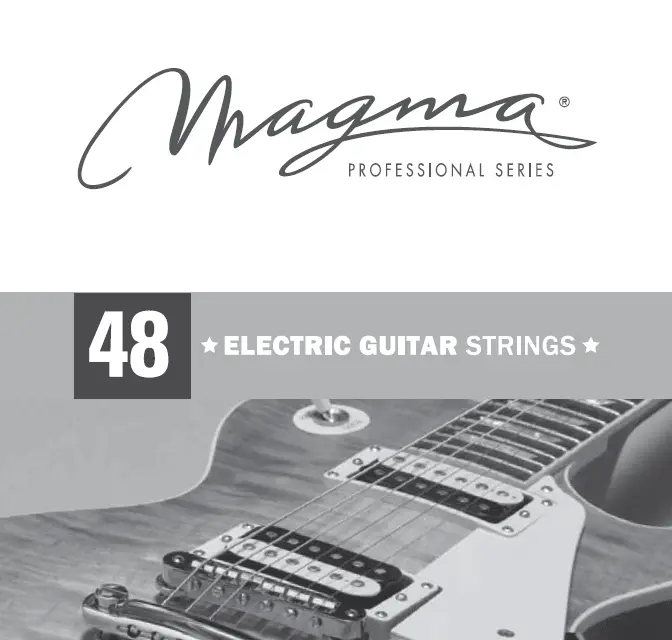 Magma Strings GE048N - Струна одиночная для электрогитары 48, Серия: Nickel Plated Steel, Калибр: 48.