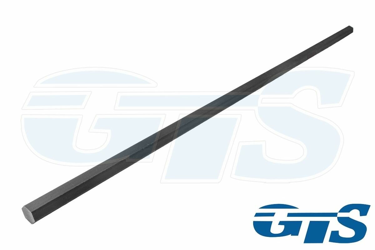 Шестигранник стальной (сталь 20) 22 мм, 1 м серый GTS ES-01684