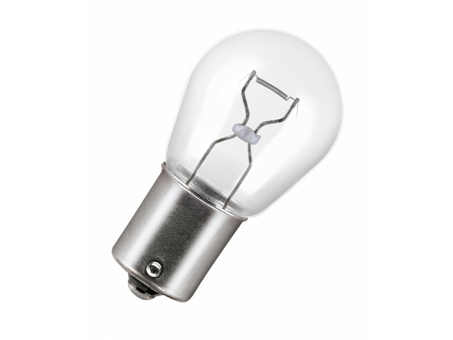 Лампа стоп-сигнала 12 вольт 21/5w S25 одноконтактная универсальная на мопед, мотоцикл