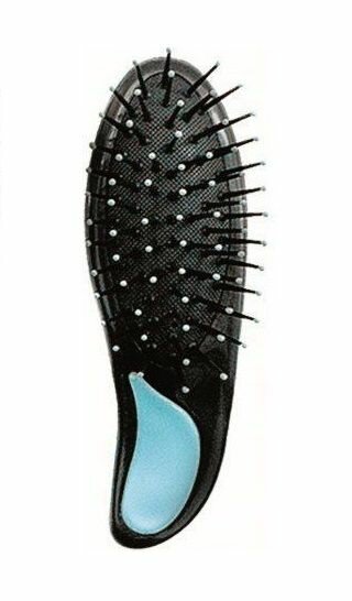 Inter-Vion Щетка для волос в виде капельки с пластиковыми шпильками