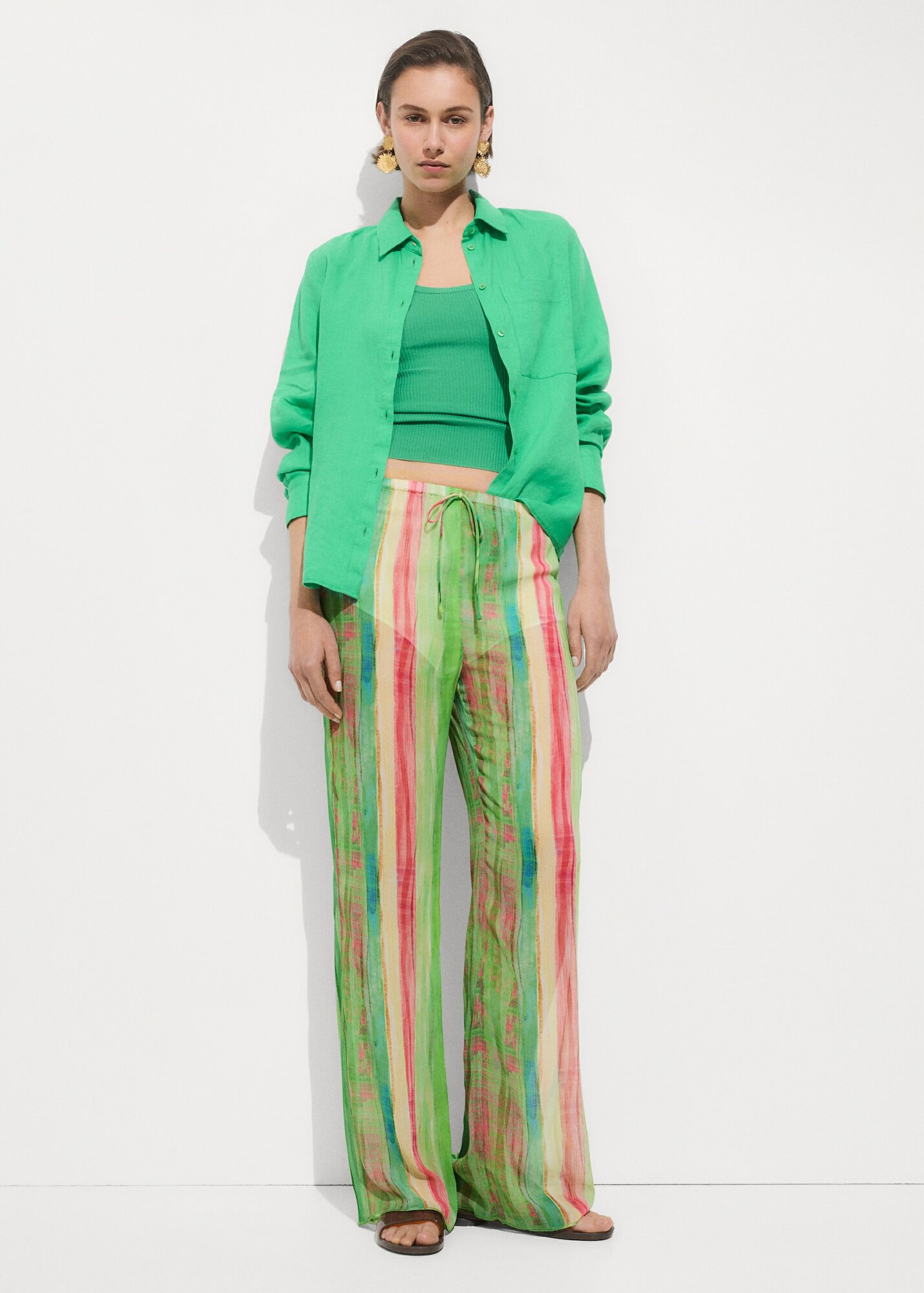 Брюки MANGO Outlet BLUELAB