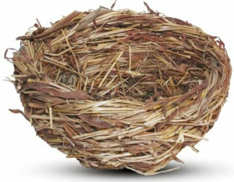 Triol Гнездо NATURAL для птиц из луговых трав, d11*4,5см