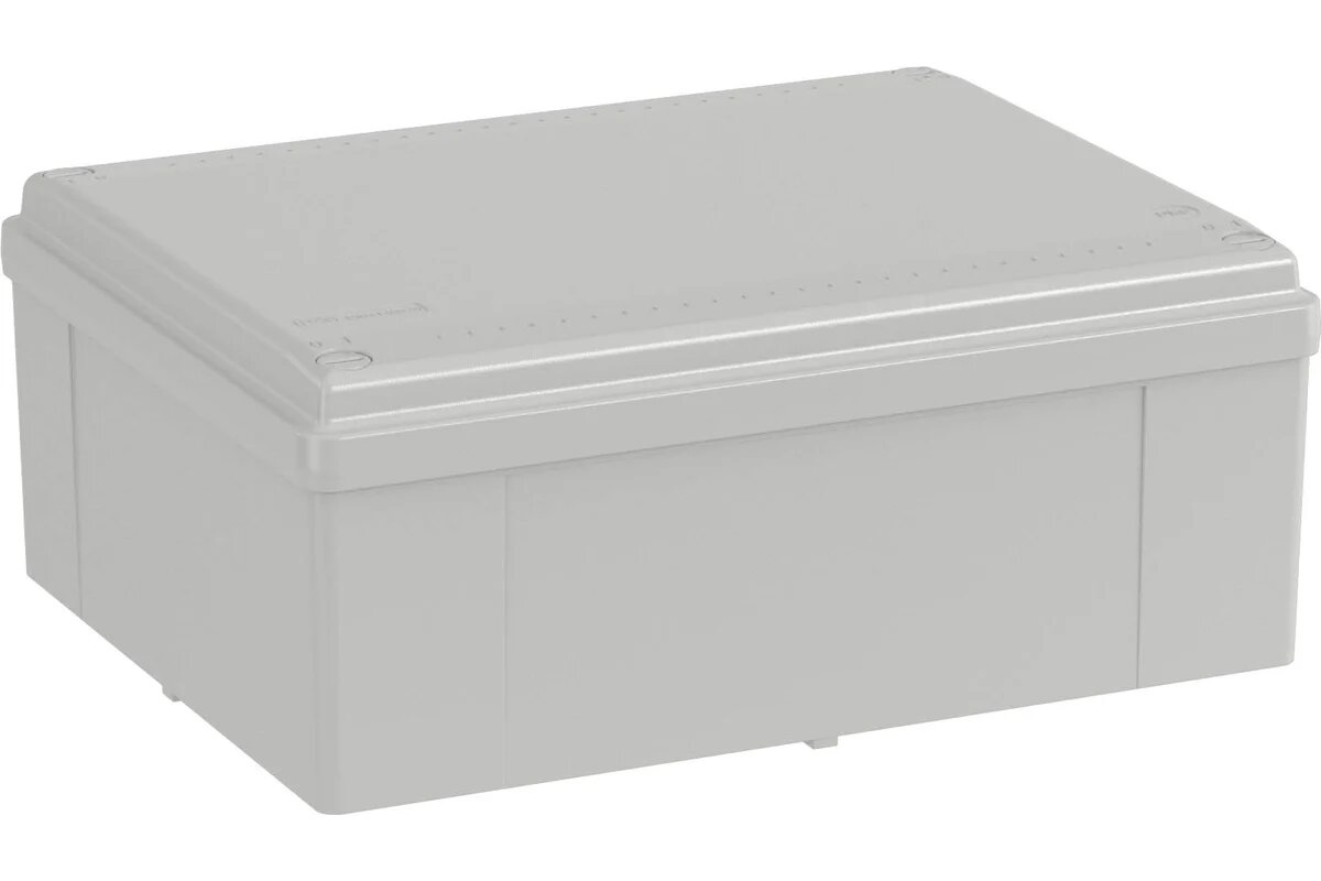 DKC коробка ответвительная IP56 190x140x70 мм с гладкими стенками 54110DIY монтажная