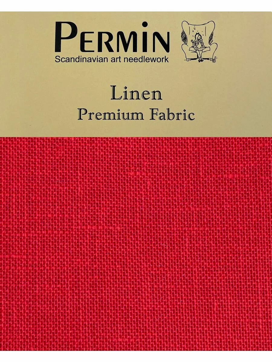 Канва Permin Linen 28 ct. (70x50 см, цвет 30) 100% лен