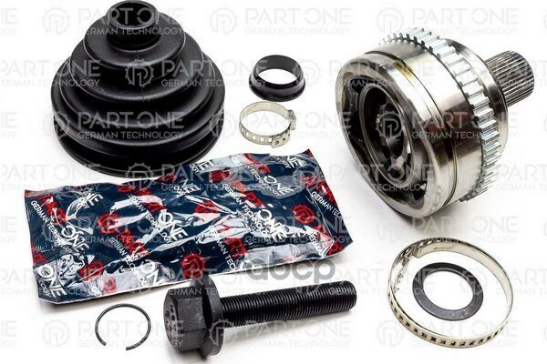 ШРУС outer, 38x60.2x33, ABS:48T, VW TRANSPORTER 1.8-2.0, 1.9D-2.4D (CH.70-M-000001 -> CH.70-R-136290) PART-ONE арт. 1CV259