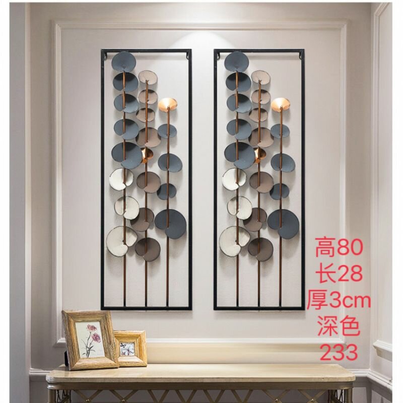 Панно на стену декоративное, декор для комнаты, панно металлическое на стену Арт-Деко -hj