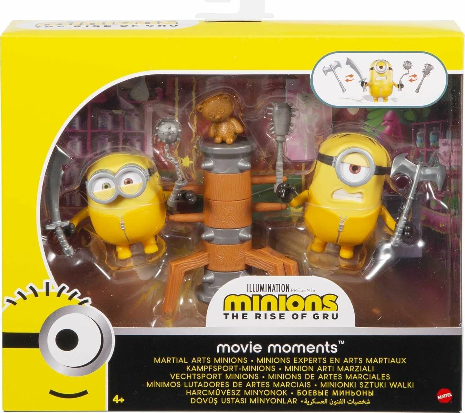 Minions, игрушки-модели персонажей