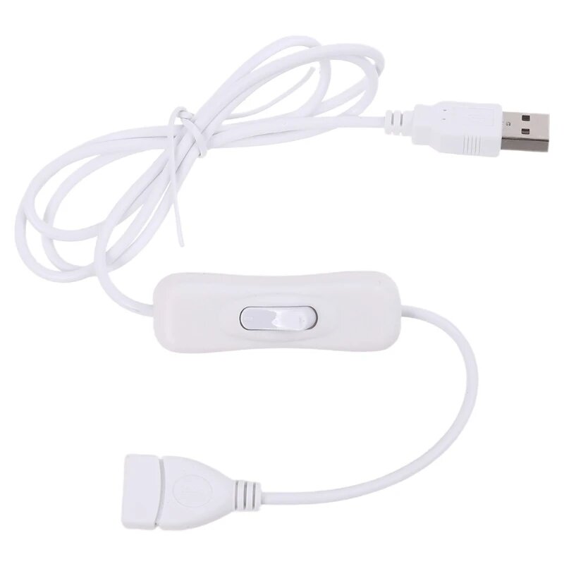 USB удлинитель со шнуром 2 м, белый