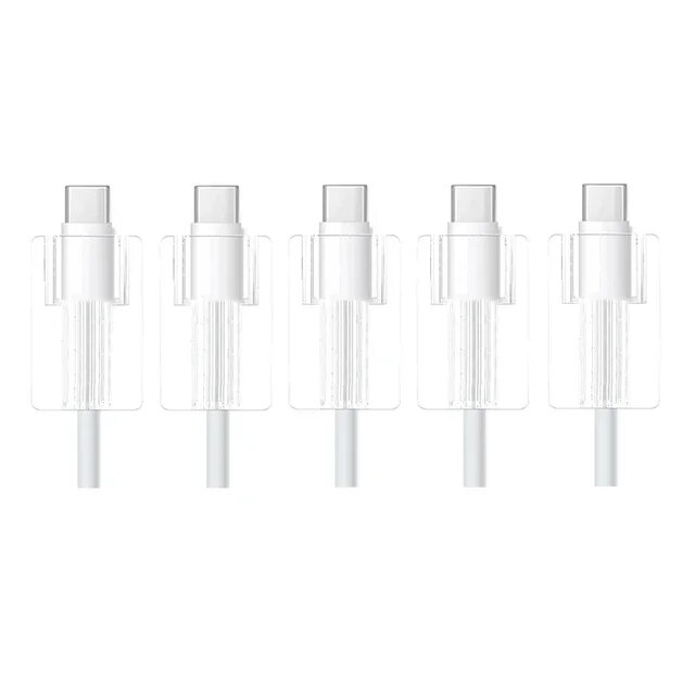 Протектор кабеля Liser прозрачный силиконовый B-5PCS