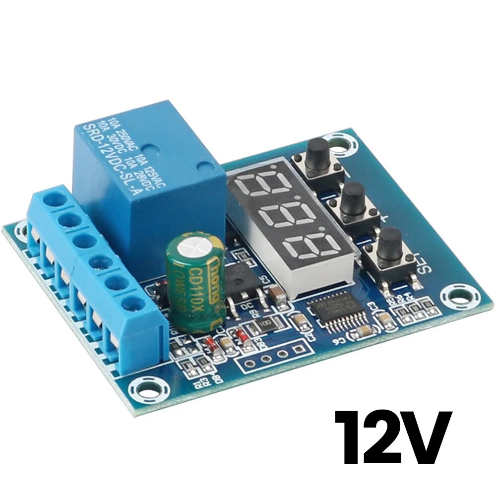 Aideepen Relay Switch Control Board Module 12V blue