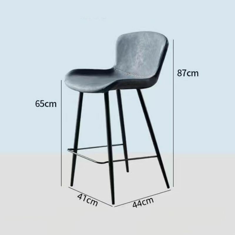 Кожаное Барное кресло