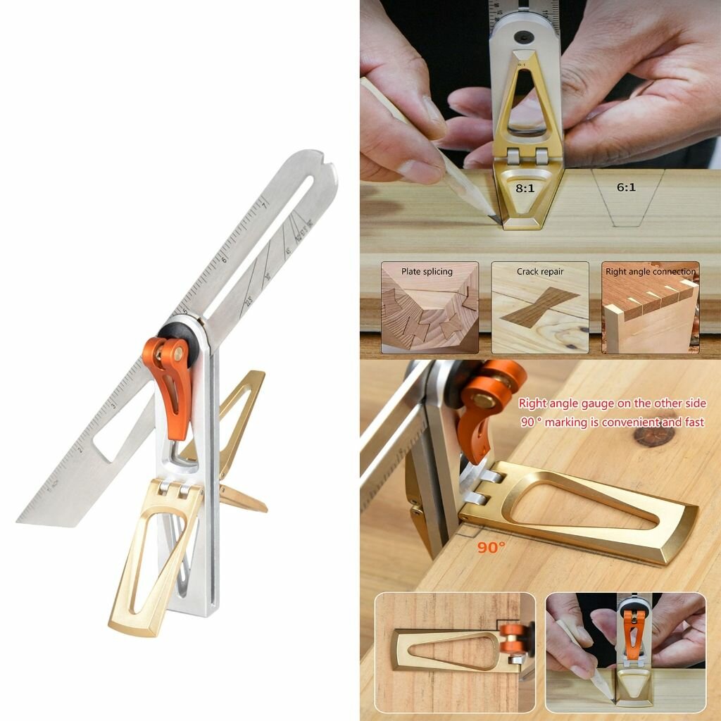 Деревянный угольник (длинный)