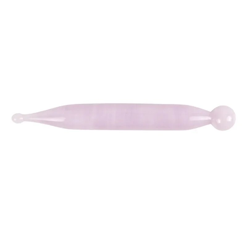 Розовый массажный скребок из розового кварца Pink 01
